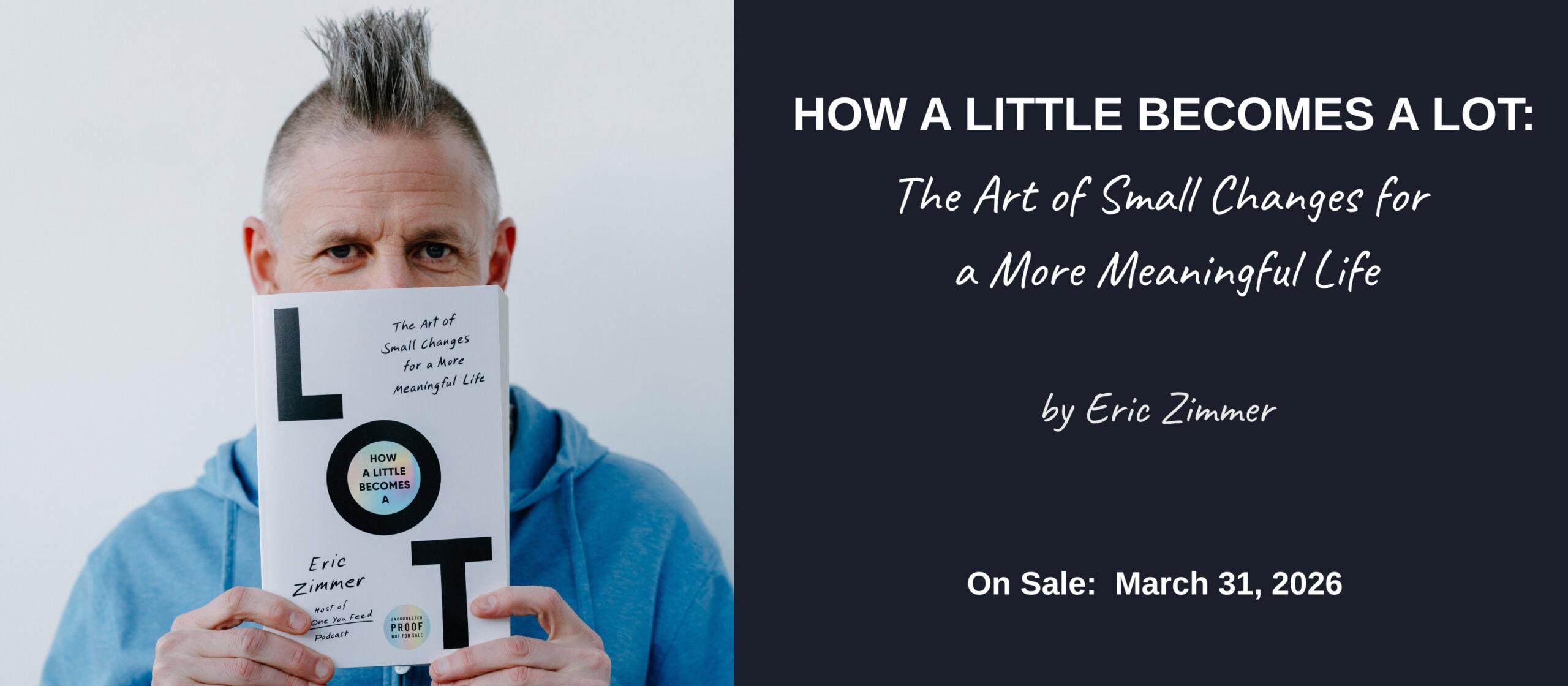 How a Little Becomes a Lot Book Launch Team - The One You Feed